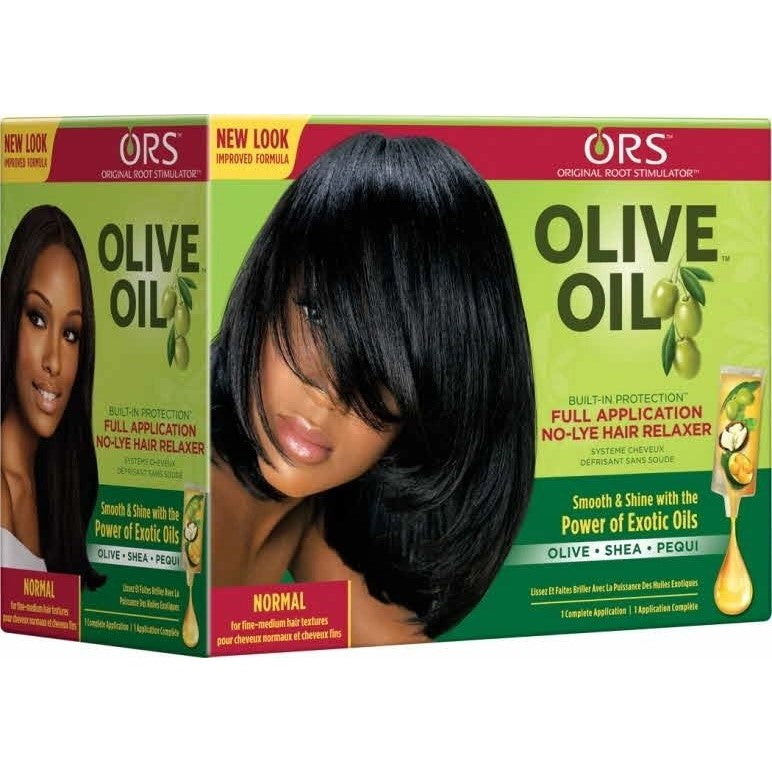 Ors Olive Oil Relaxer No Lye[Normal] Kit - Lesly Hair and Beauty Supply